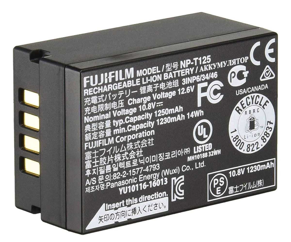 Fujifilm NP-T125 : Caratteristiche e Opinioni | JuzaPhoto