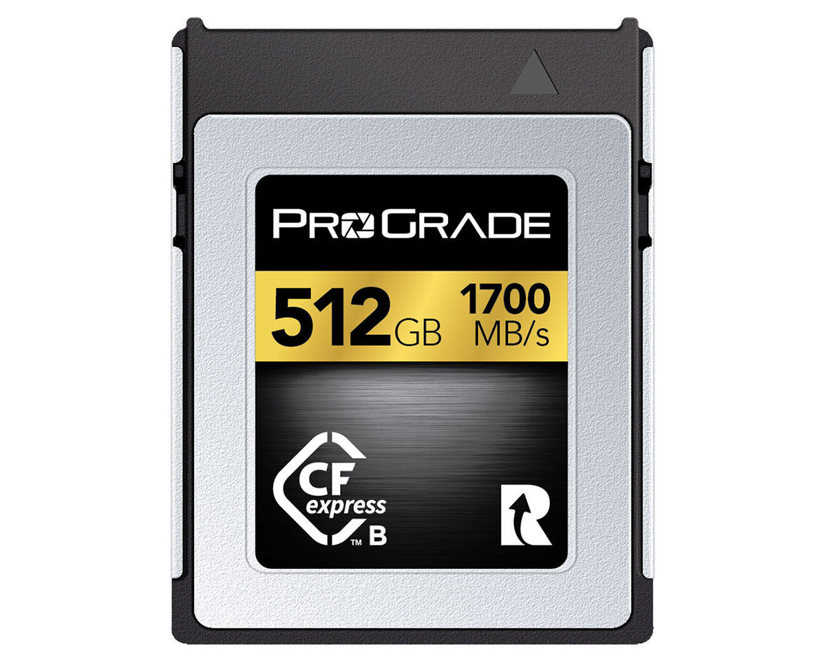 ProGrade CFexpress Gold 512GB Type B : Caratteristiche e Opinioni | JuzaPhoto